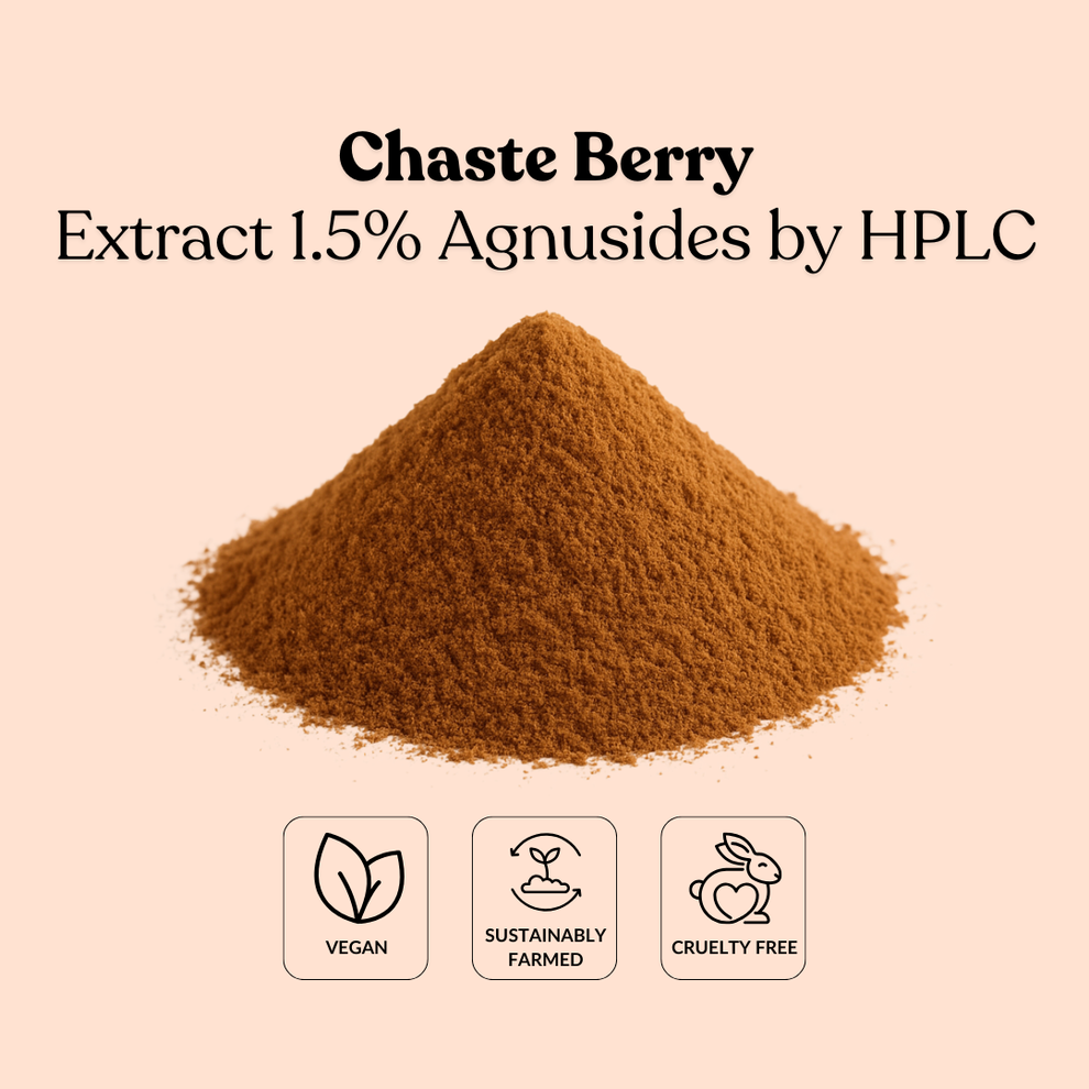 Chaste Berry Extract 1.5% Agnusides by HPLC – Total Ingredients