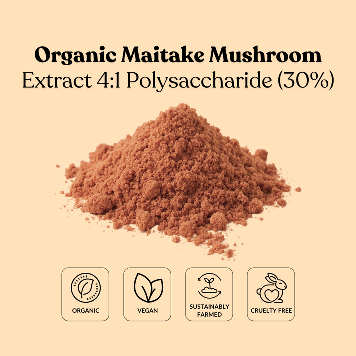 Organic Maitake Mushroom Extract 4:1 Polysaccharide (30%) – Total ...