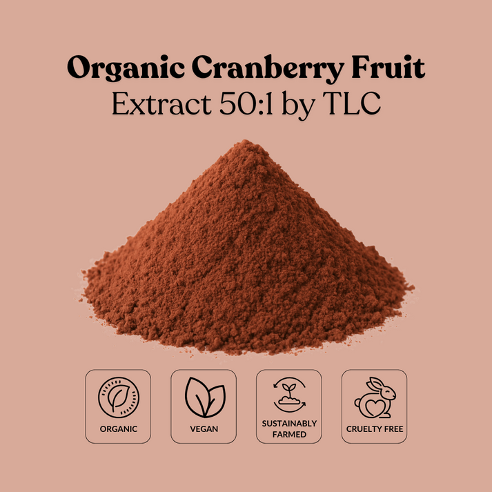 Organic Cranberry Fruit Extract 50:1 by TLC – Total Ingredients