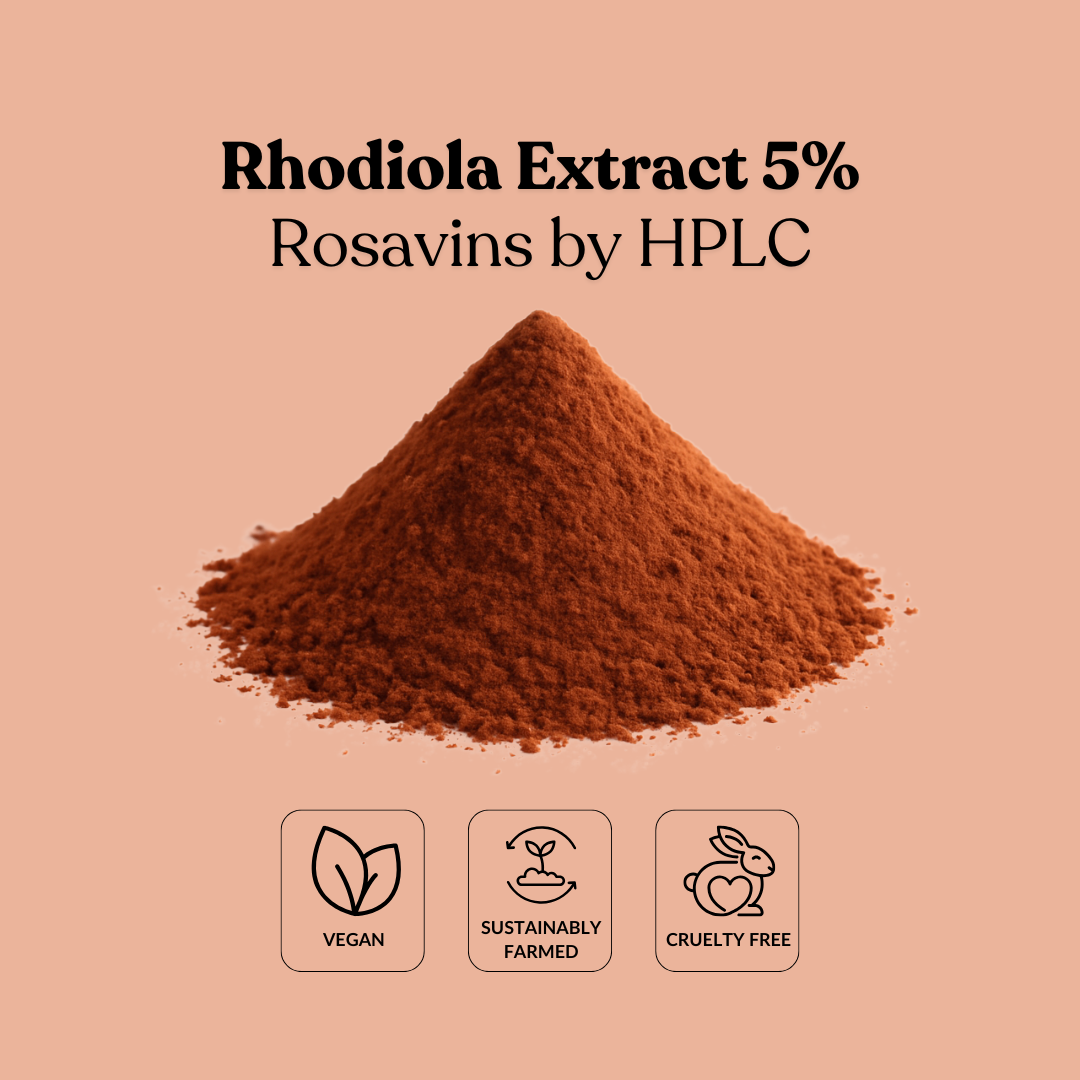 Rhodiola Extract 5% Rosavins by HPLC – Total Ingredients