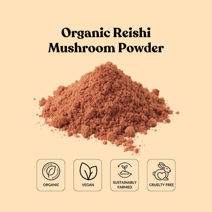 Organic Reishi Mushroom Powder – Total Ingredients