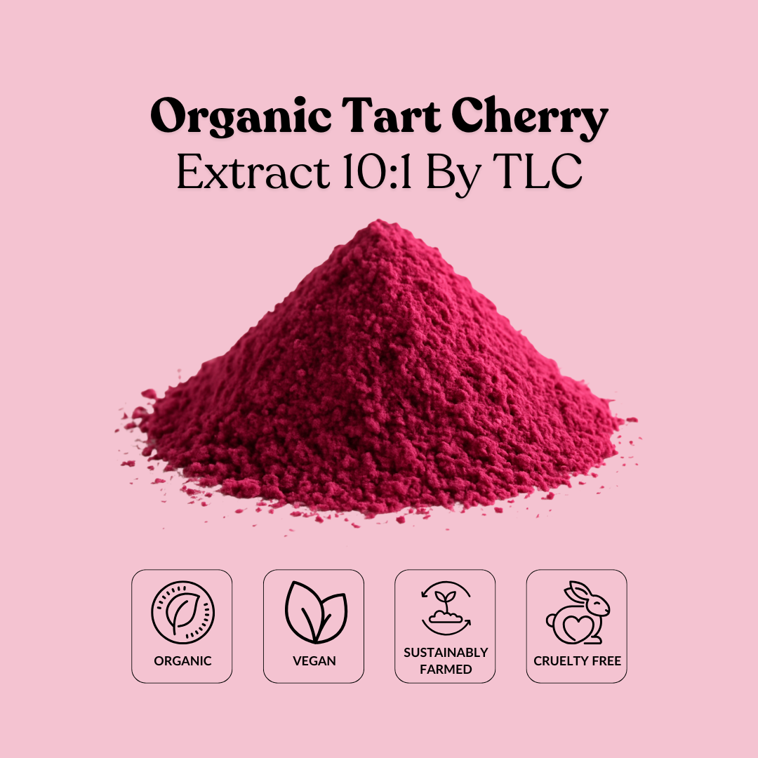 Organic Tart Cherry Extract 10:1 By TLC – Total Ingredients