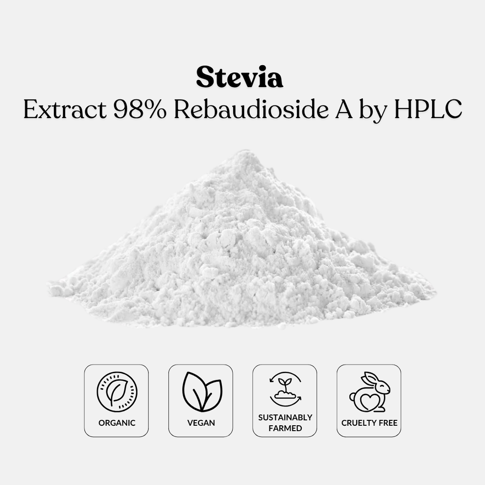 Stevia Extract 98% Rebaudioside A by HPLC – Total Ingredients