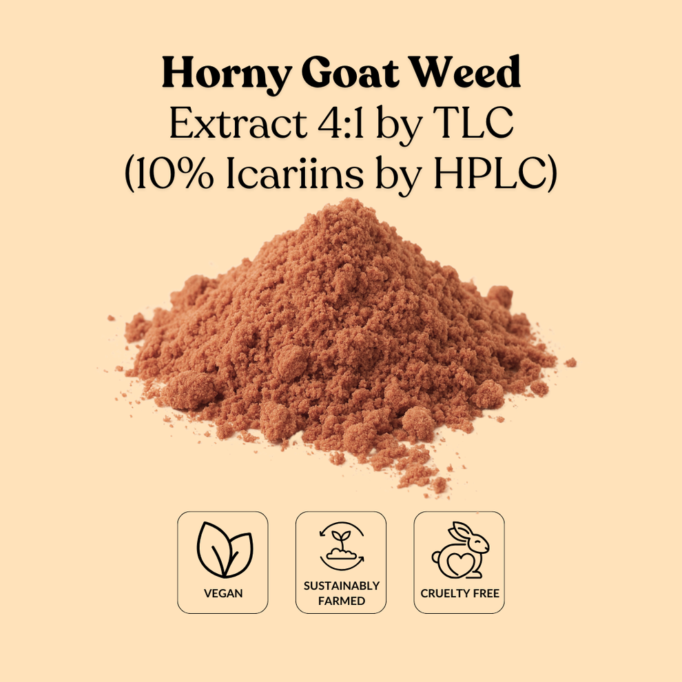 Horny Goat Weed Extract 4:1 by TLC (10% Icariins by HPLC) – Total ...
