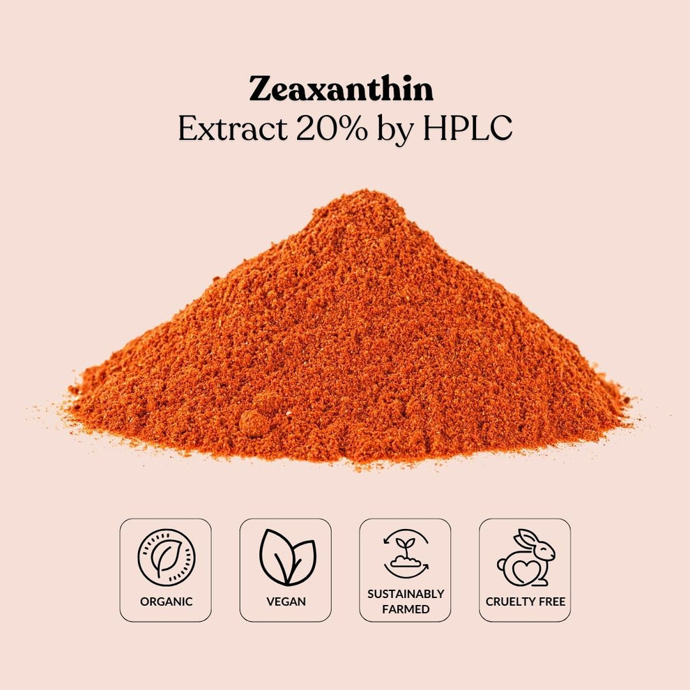 Zeaxanthin Extract 20% by HPLC – Total Ingredients