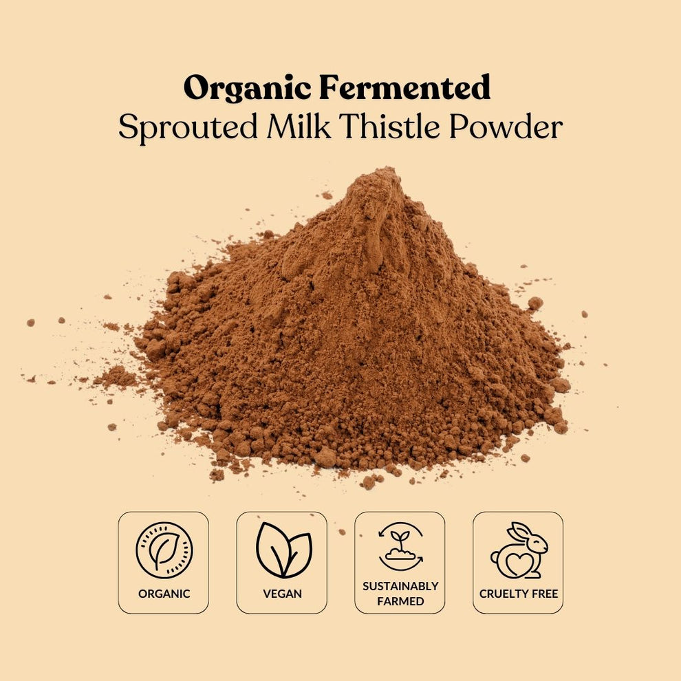 Organic Fermented Sprouted Milk Thistle Powder – Total Ingredients